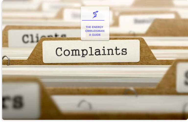 The Energy Ombudsman - The Process of Submiting a Complaint