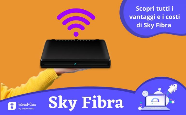 SKY Fibra: scopri l'offerta per il wi-fi a casa di Sky Wi-Fi
