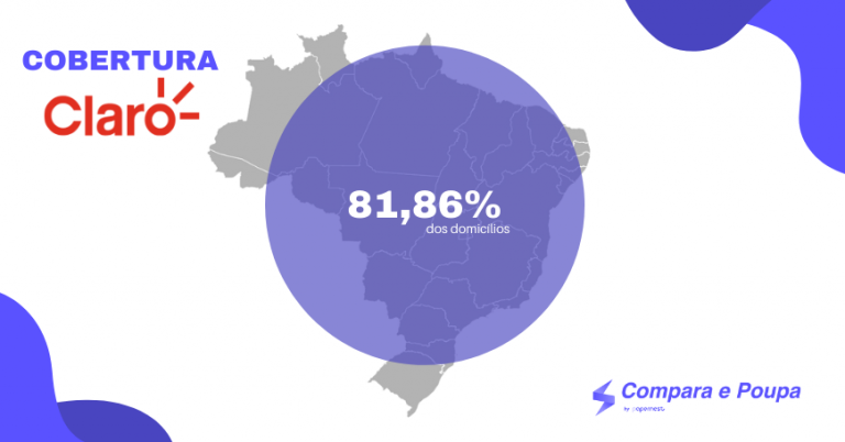 Cobertura Claro: Mapa cobertura 4G, telefonia e fibra