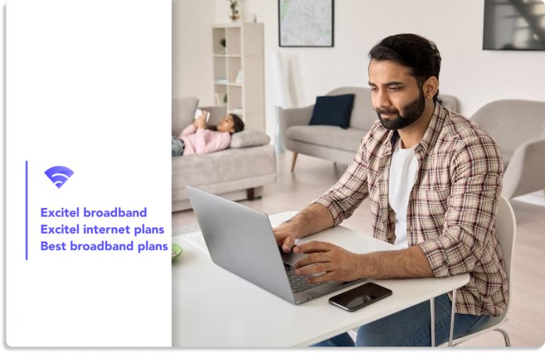 EXCITEL Broadband plans, offers, customer support, and benefits