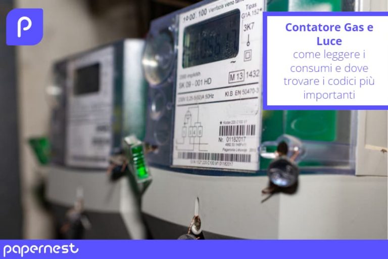 Tutto quello che devi sapere sul contatore luce e gas - Papernest.it