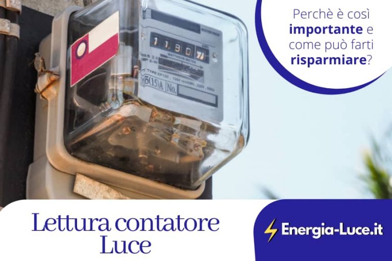 Come fare l'auto-lettura del contatore luce e come comunicarla ...