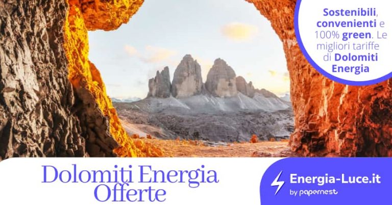 La guida su tutte le offerte luce e gas di Dolomiti Energia! - Energia ...