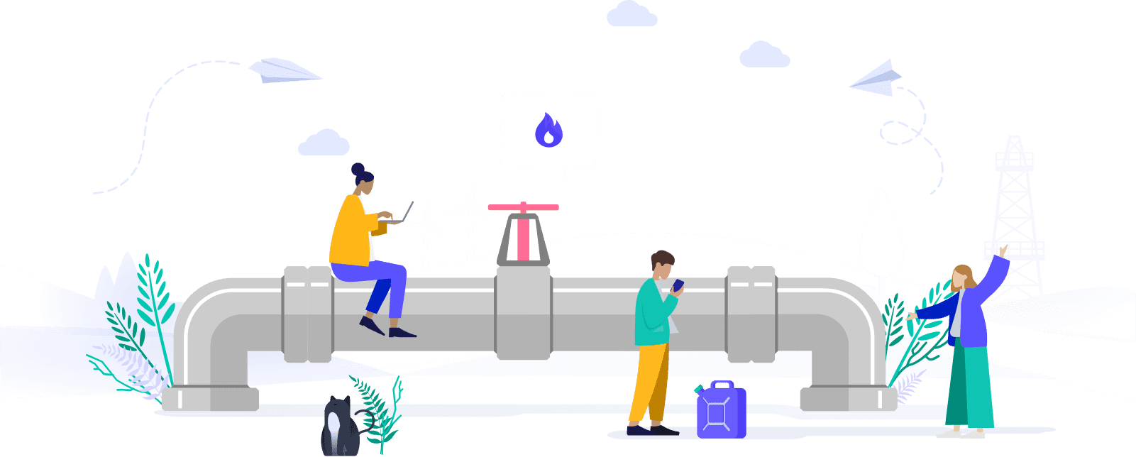 Le gaz naturel, une énergie de transition écologique